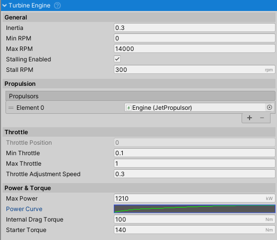 NWH Aerodynamics Documentation - Turbine Engine